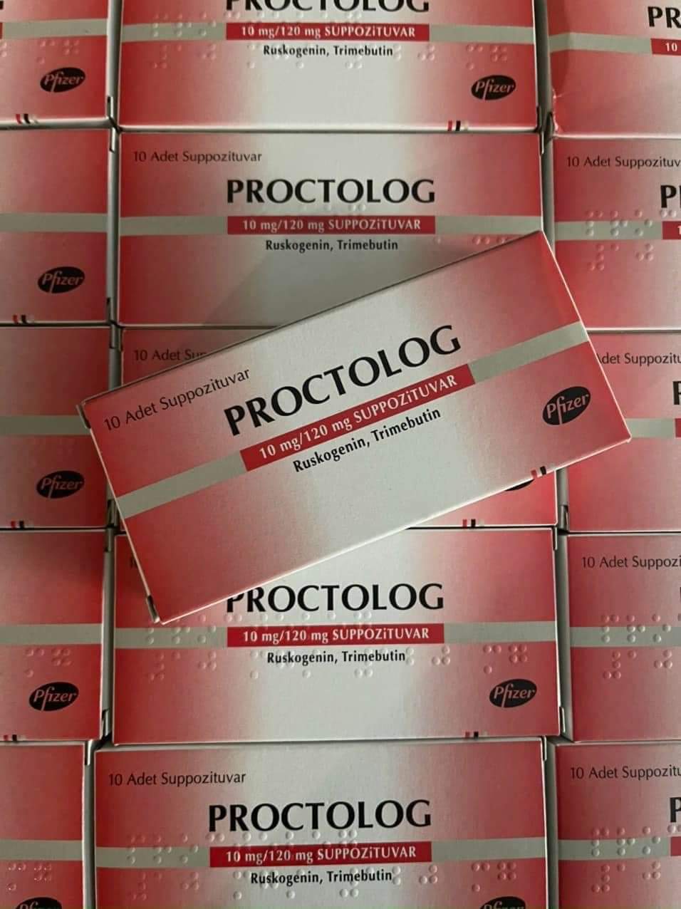 Thuốc điều trị bệnh trĩ Proctolog dạng viên đặt 10mg - THUỐC ĐẶC TRỊ
