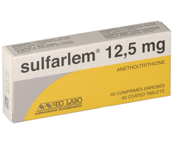 Thuốc điều trị rối loạn tiêu hóa Sulfarlem 12.5mg hộp 60 viên - THUỐC ...